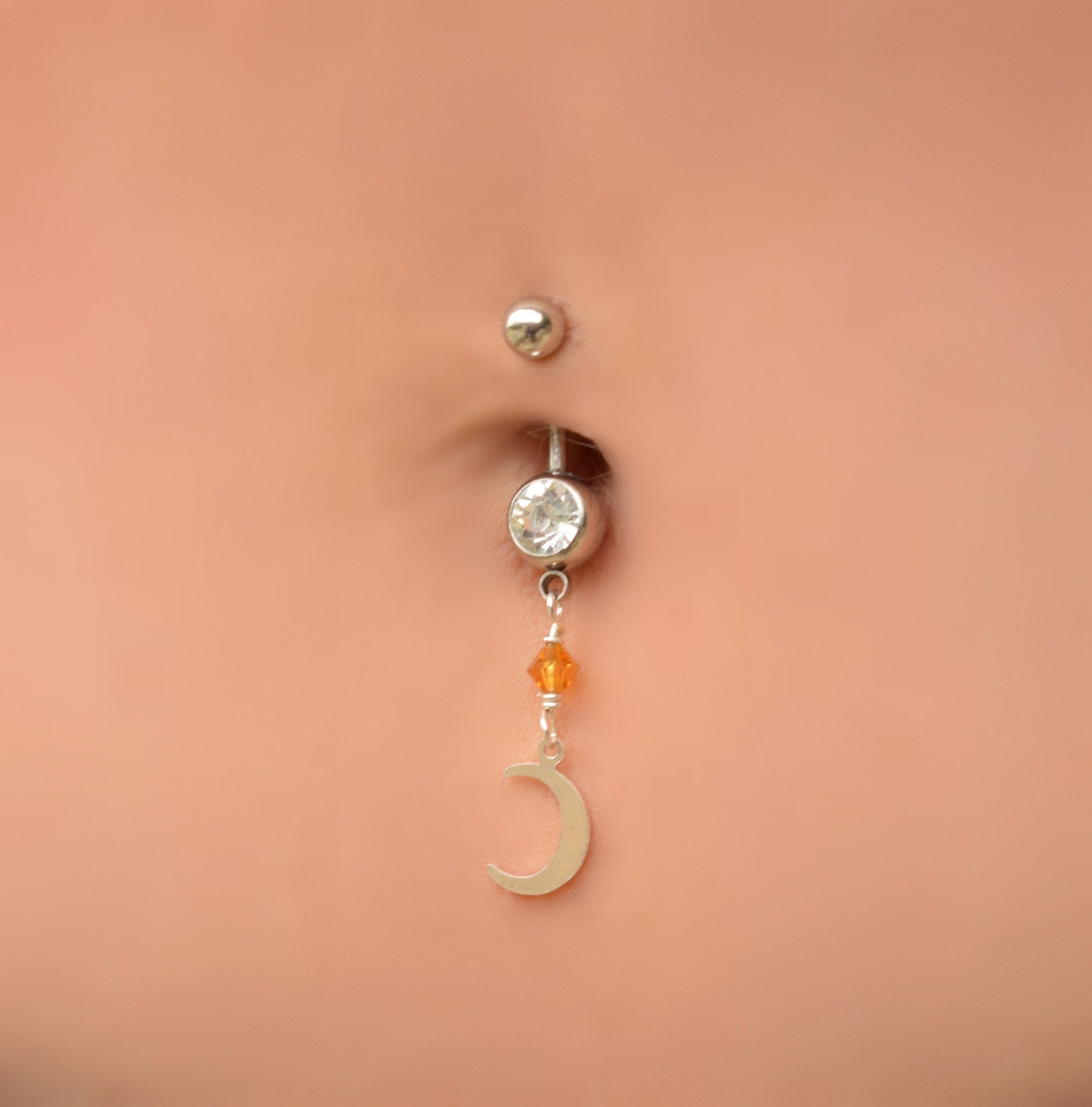 Belly Piercing Moon, Navel Piercing, Navel Jewelry, Belly Button Rings ...