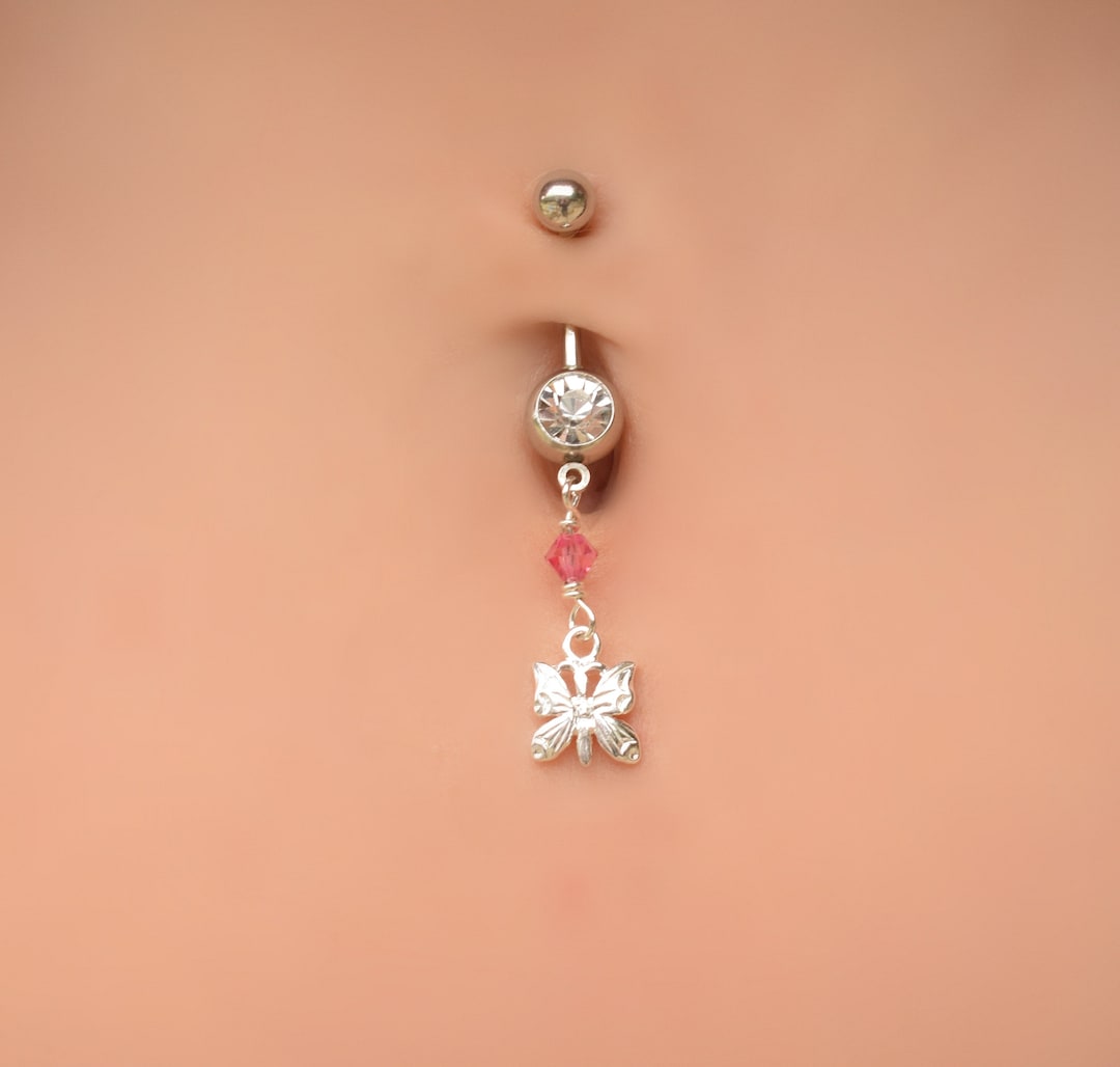 Belly Button Rings Dangle, Belly Button Ring, Navel Ring, Belly Ring ...