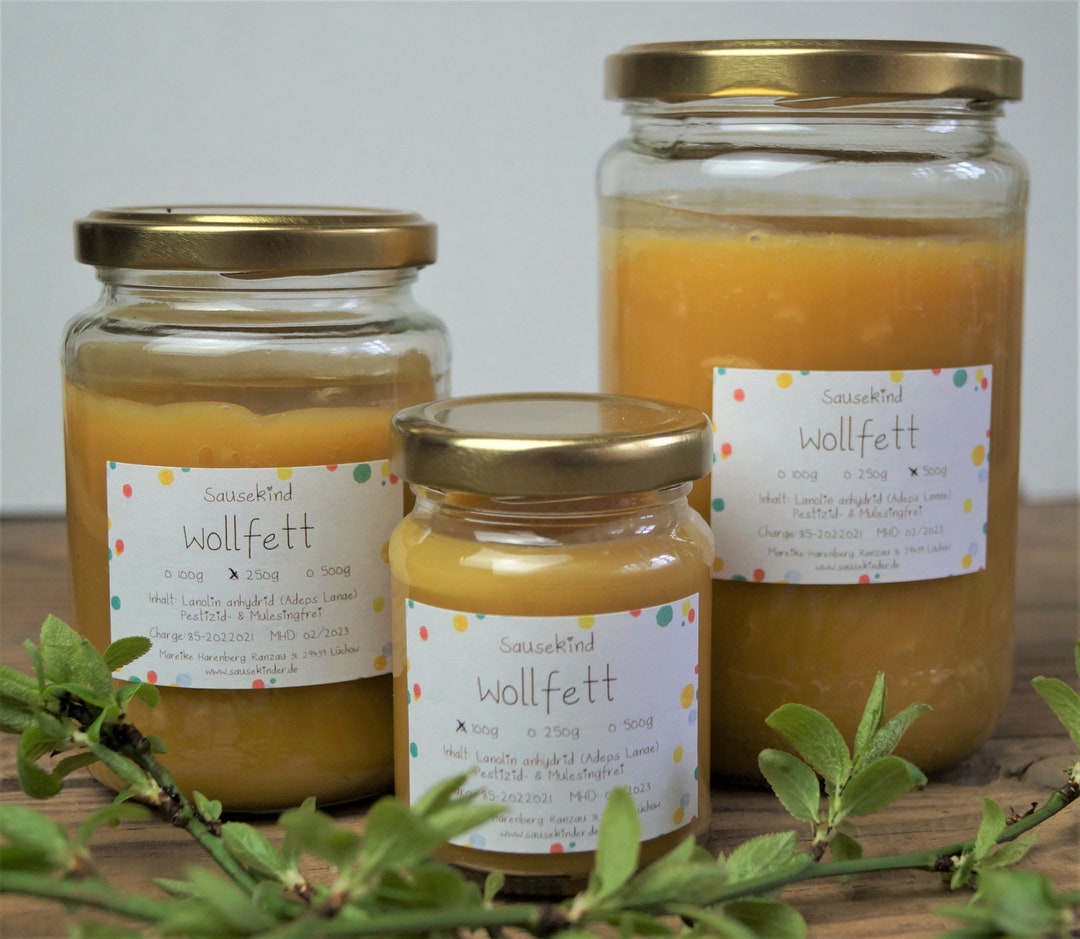 Lanolin / Wool Grease for Diaper Greasing for Wool Diapers and for the ...