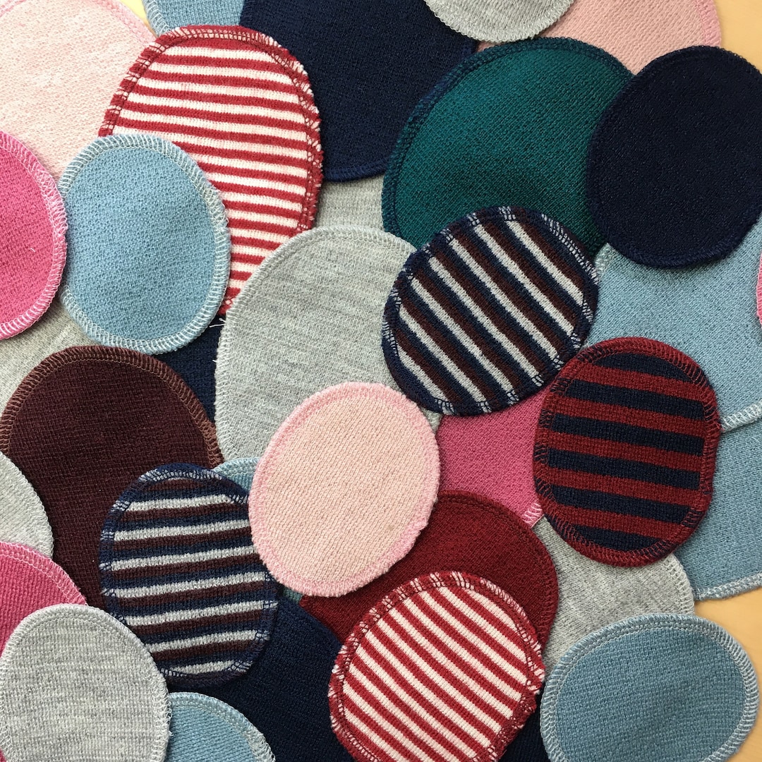 Wool Patches Made of Wool Knit for Repairing Clothes Made of Wool and ...
