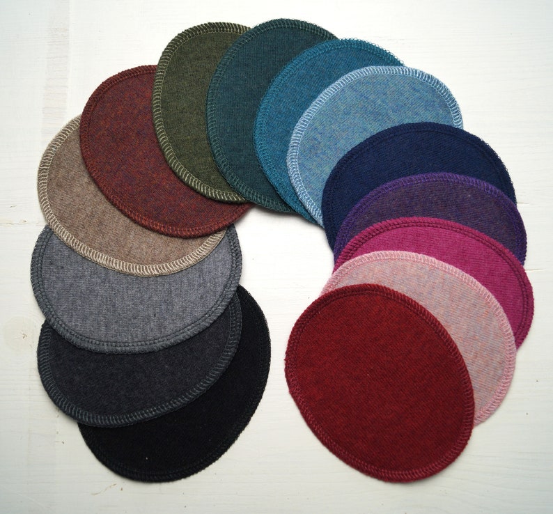 Merino Wool Knit Patches for Repairing Wool and Wool-silk Clothing, 1 ...