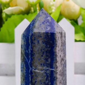 Lapis Lazuli Tower Rare Beautiful Natural Gemstone Blue Stone - Etsy