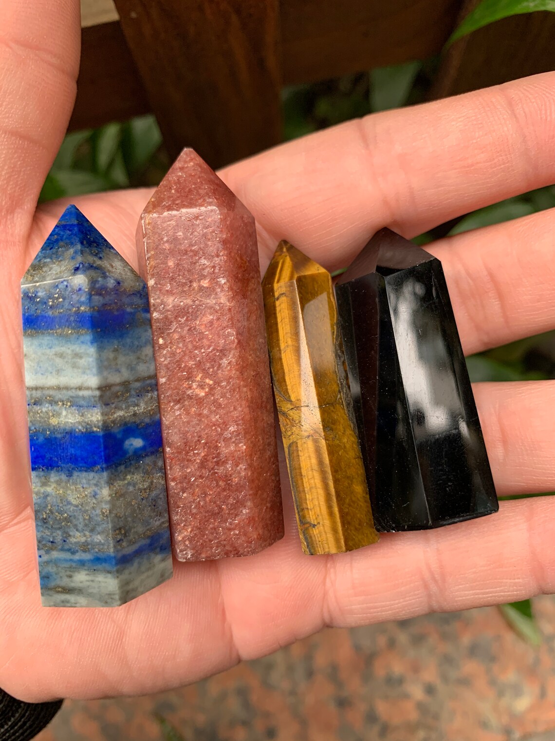 Natural Crystal Tower randomly selected quartz healing | Etsy