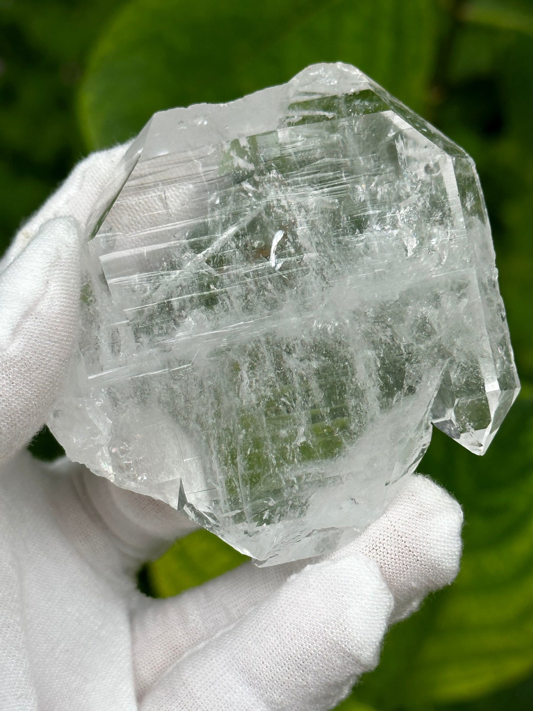 Ice Clear Natural Faden Quartz Tabular Crystal,pakistan Double ...