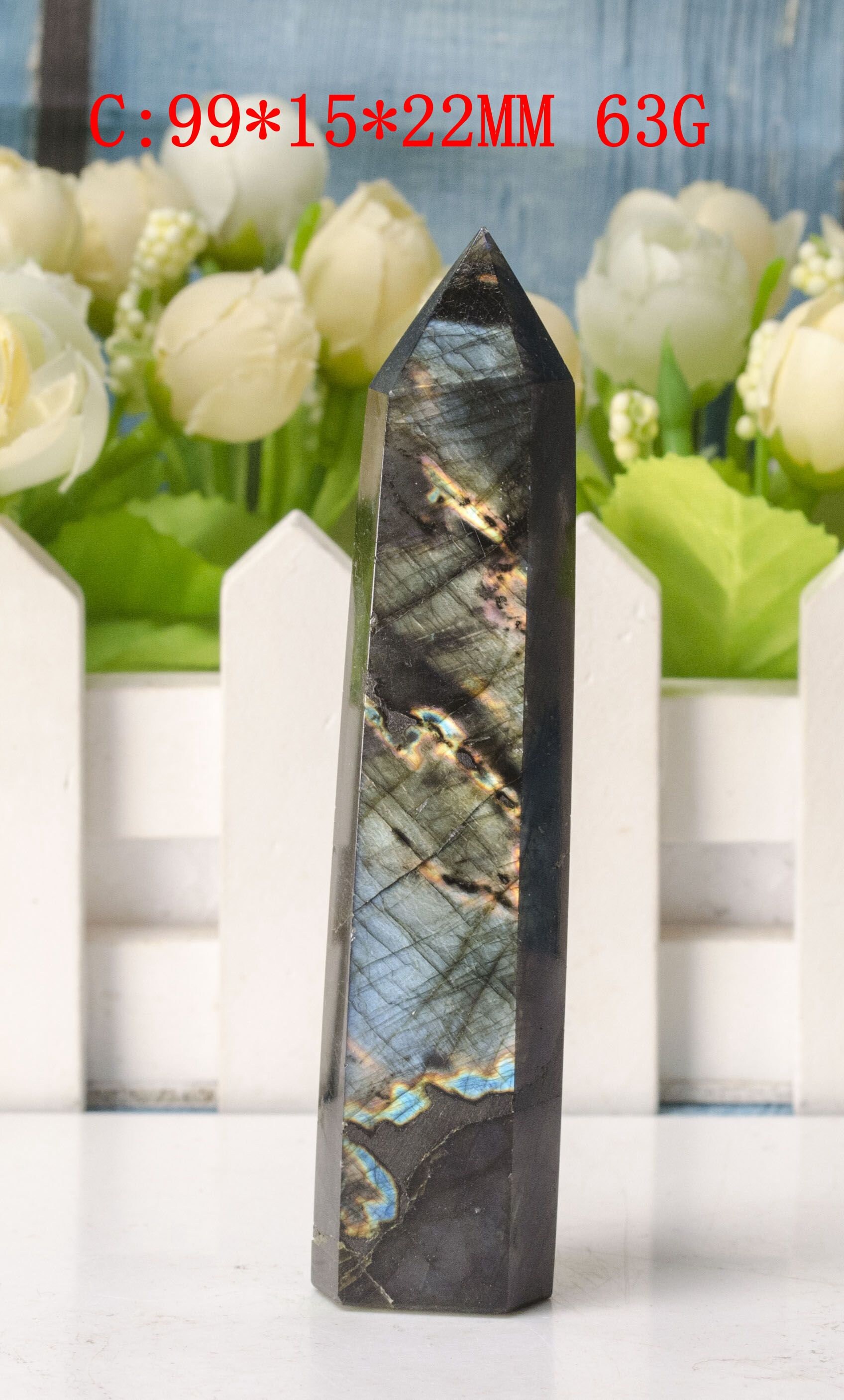 Super Chakra Labaradorite Tower Obelisk Healing Polished Gift for ...