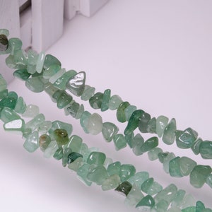 Wholesale Green Aventurine Natural Gemstone Polished Chip Beads Gravel ...