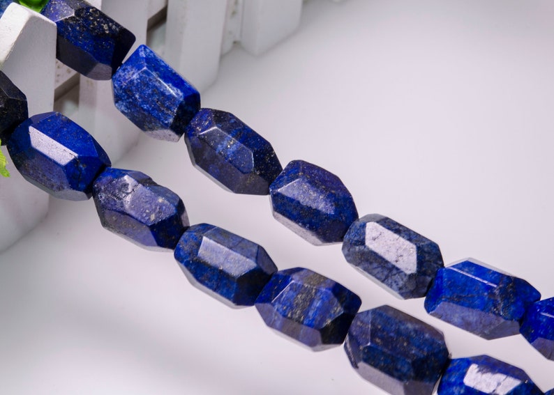 Wholesale Natural Gemstone Cuboid Faceted Nugget Beads Barrel - Etsy