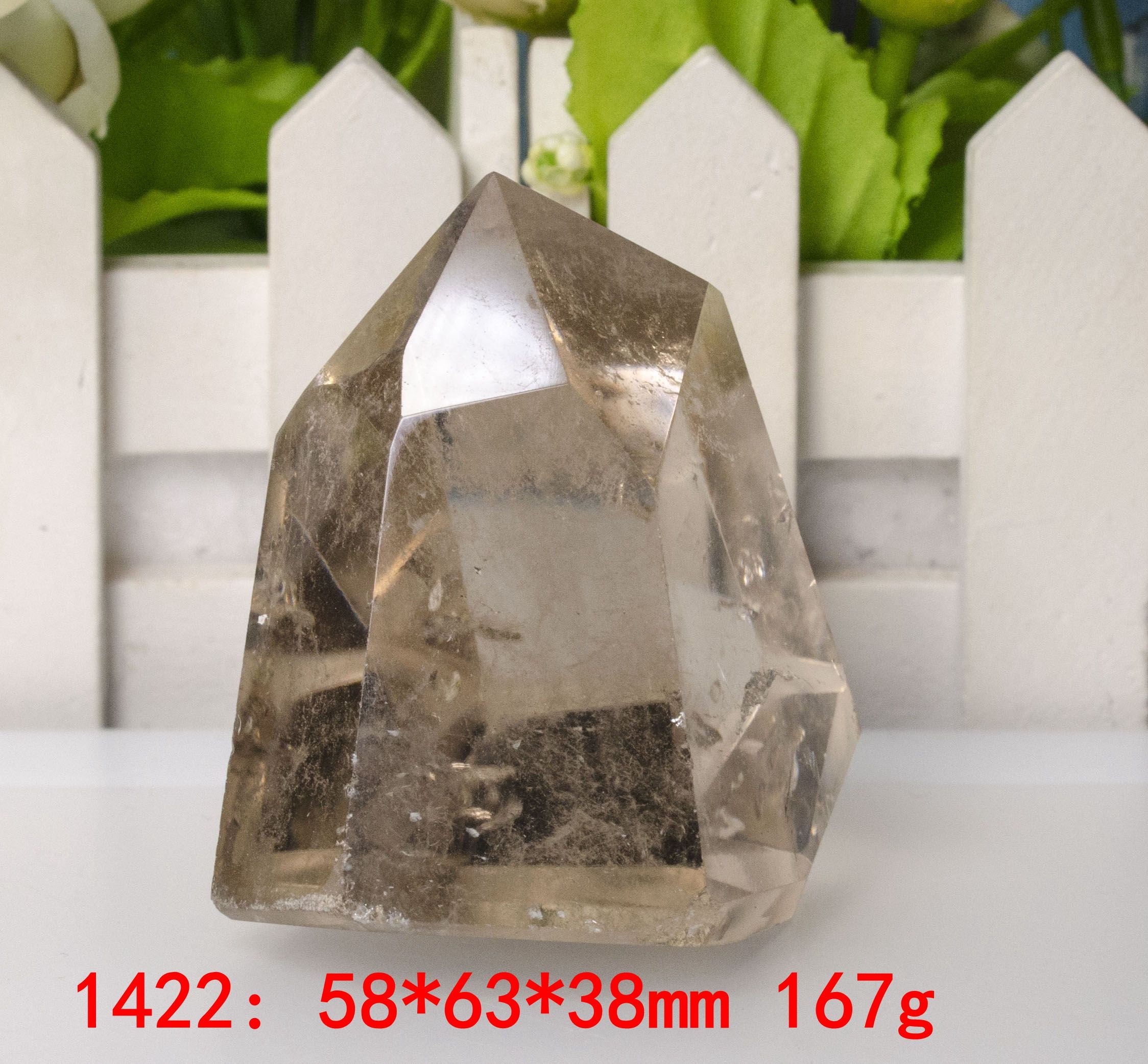 Chakra Clear Ice Quartz Towers and Obelisk Some Rainbows Low Price ...