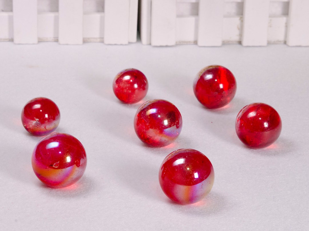 Wholesale Clear Aura Crystal Sphere Red Aura Quartz Beautiful Natural ...