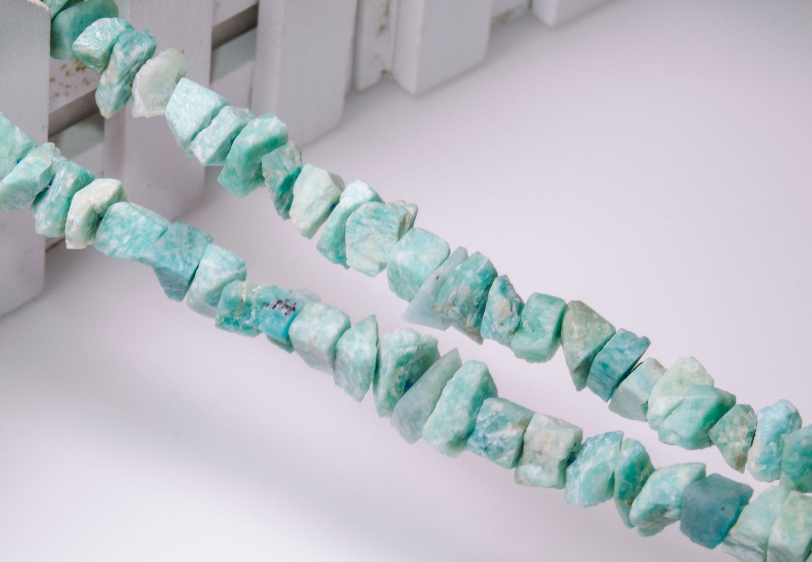 Raw Rough Natural Stone Loose Beads Center Drilled Crystal Healing ...