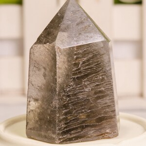 Natural Milk Phantom Quartz Point and Browness Thousand Layer Crystal ...
