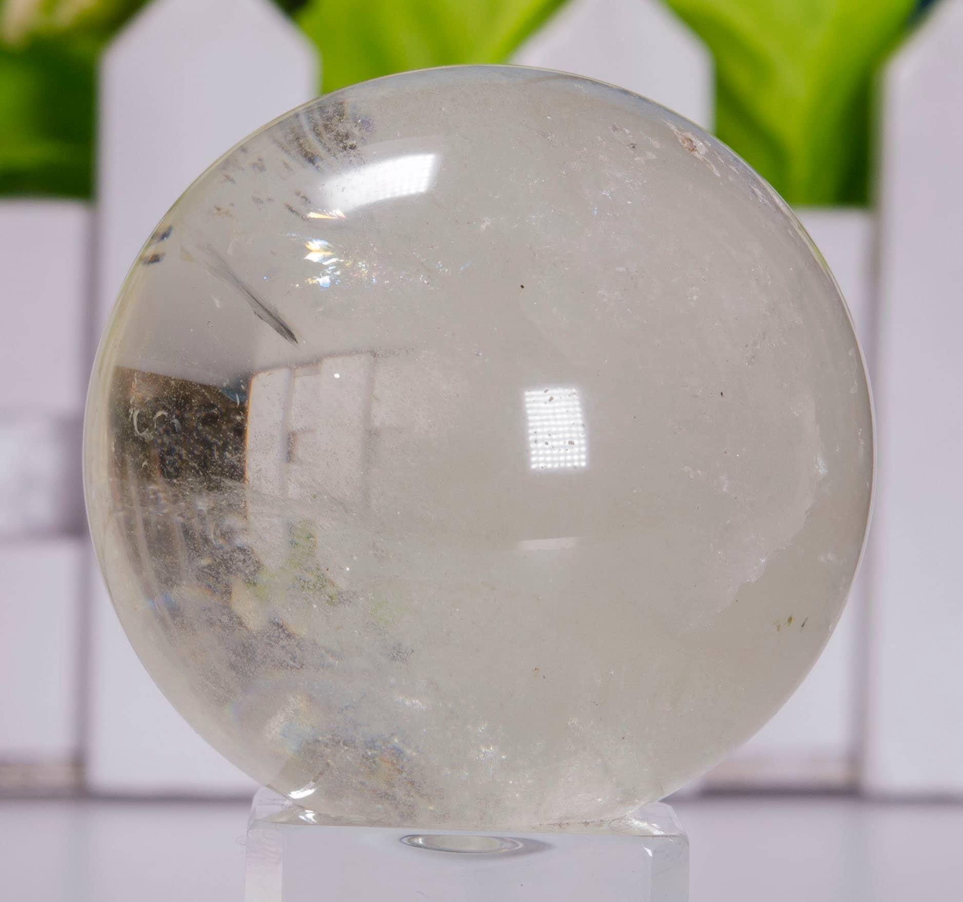 1.69'' Rare Clear Citrine Sphere Light Yellow Quartz | Etsy