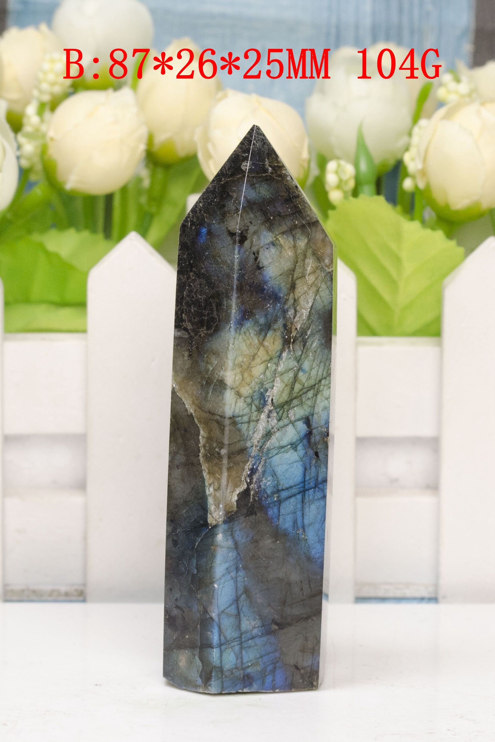 Super Chakra Labaradorite Tower Obelisk Healing Polished Gift for ...