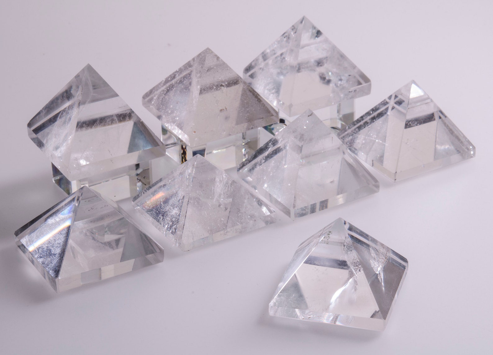 Wholesale Clear White Quartz Pyramid Rare Beautiful Natural | Etsy