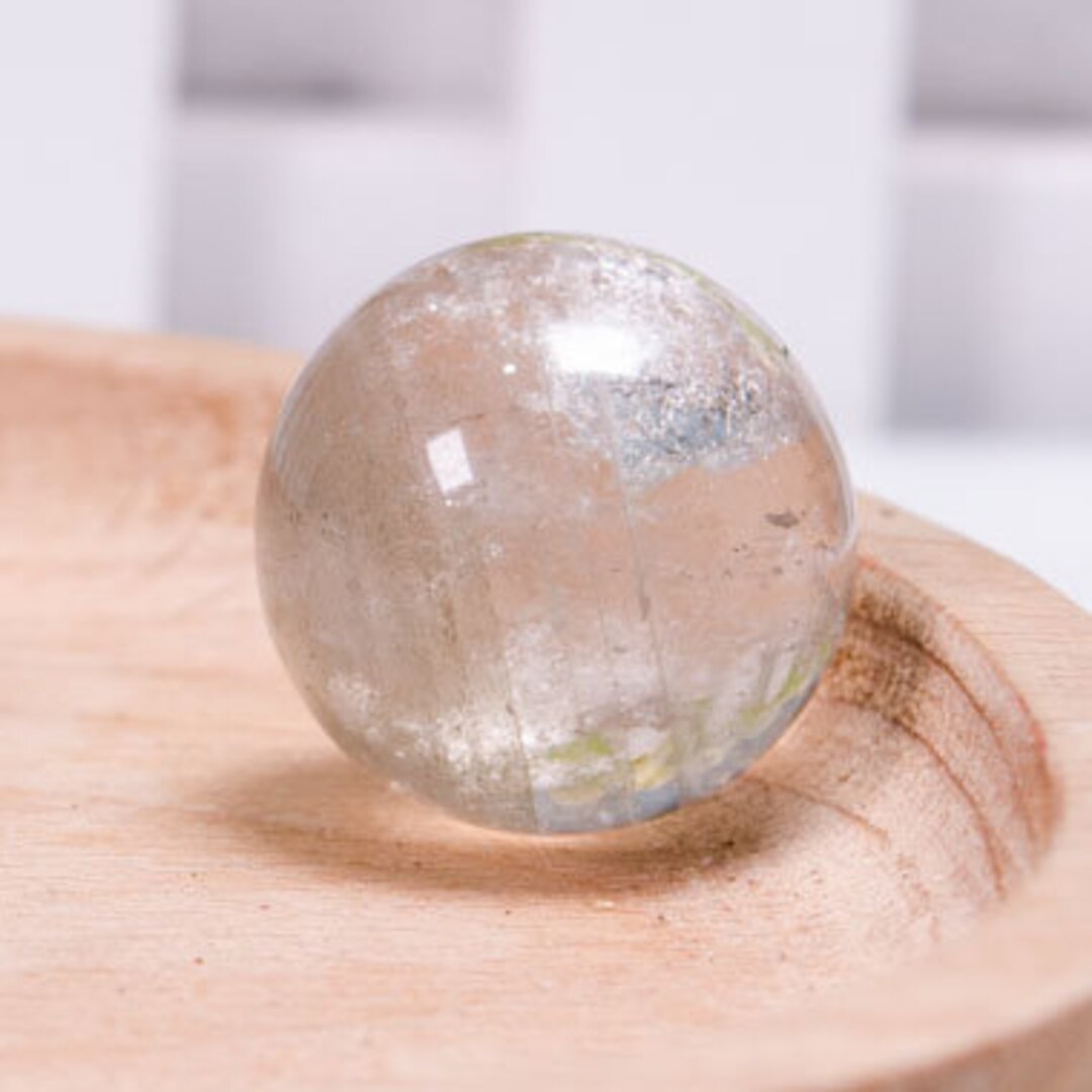 21 Mm Layers Phantom Quartz Sphere Clear Crystal Ball Polished - Etsy