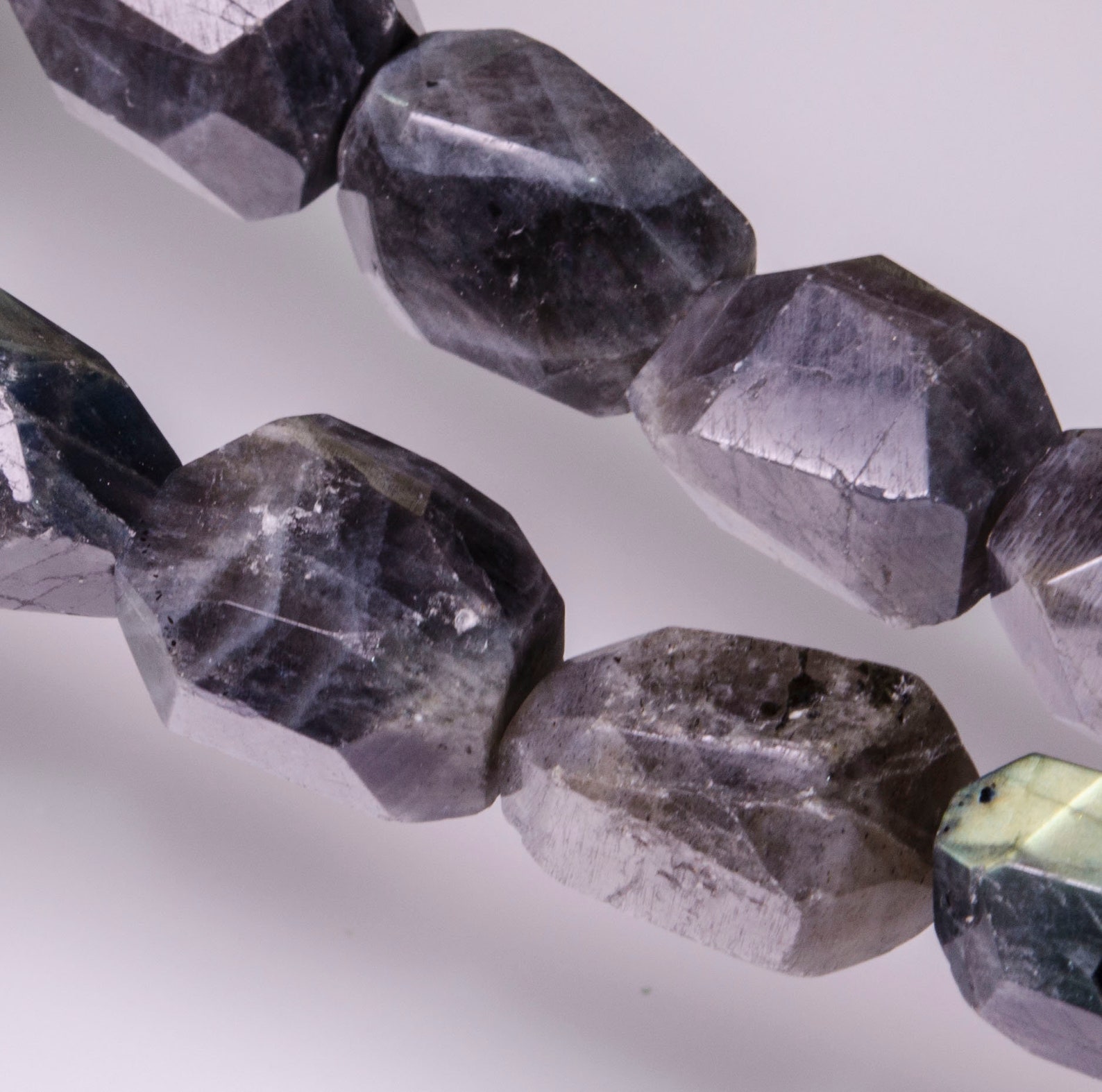 Wholesale Labradorite Natural Stone Cuboid Faceted Nugget - Etsy