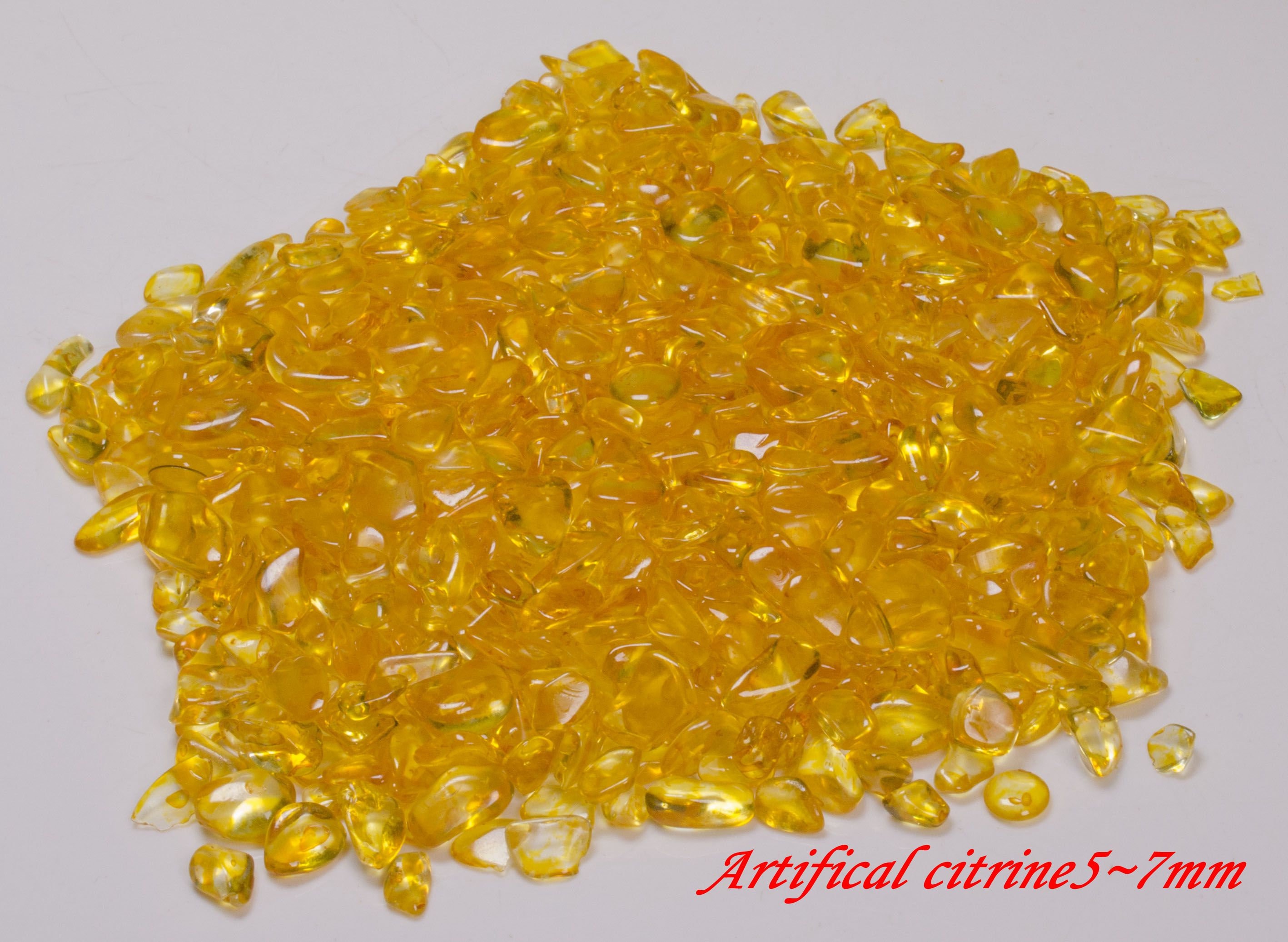 Bulk Lot Artifical citrine Gemstone/Tumbled Loose | Etsy