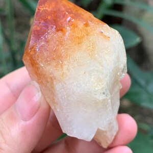 98g Citrine Quartz Specimen/natural Orange Fire Crystal/citrine Quartz ...
