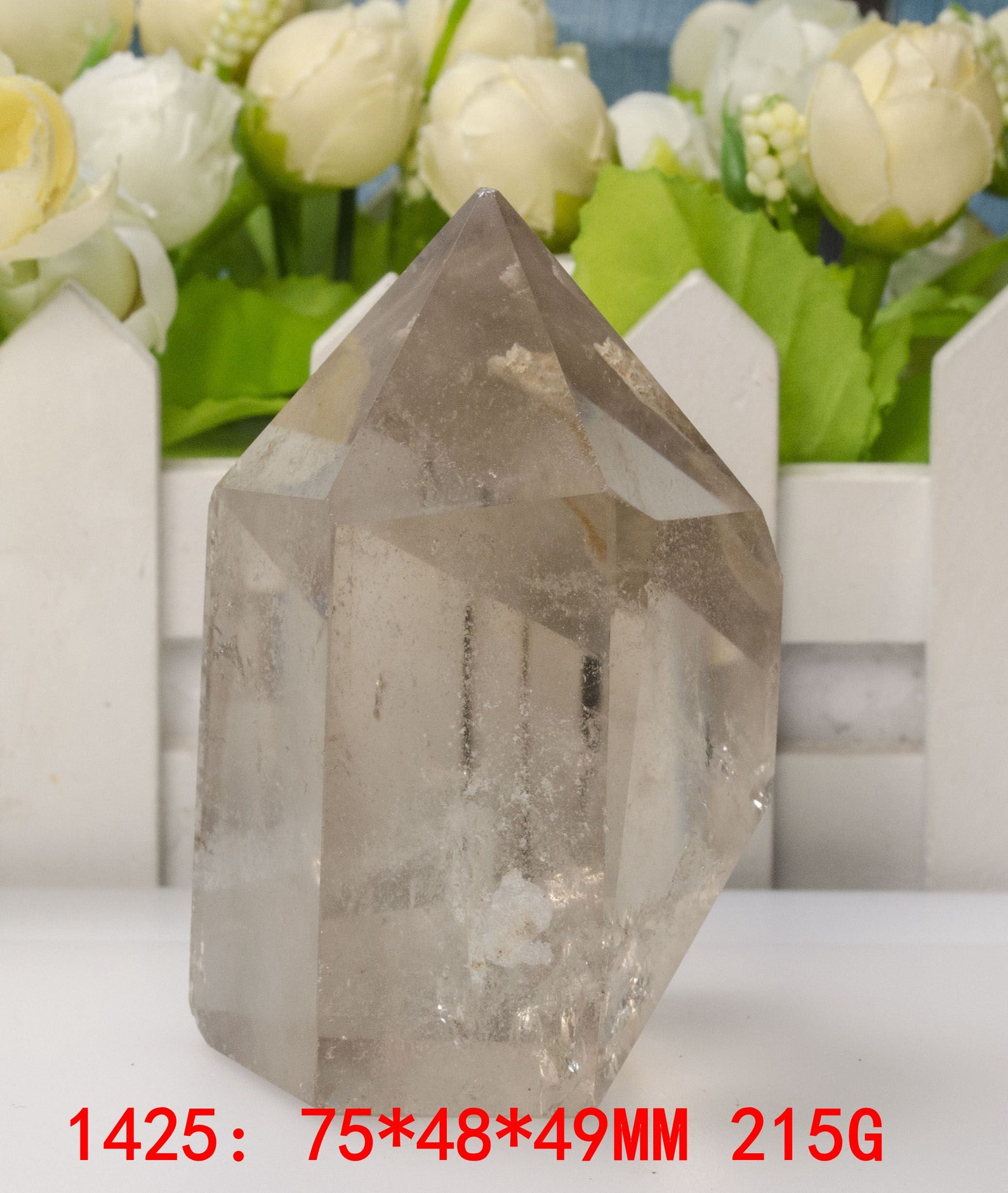 Chakra Clear Ice Quartz Towers and Obelisk Some Rainbows Low Price ...