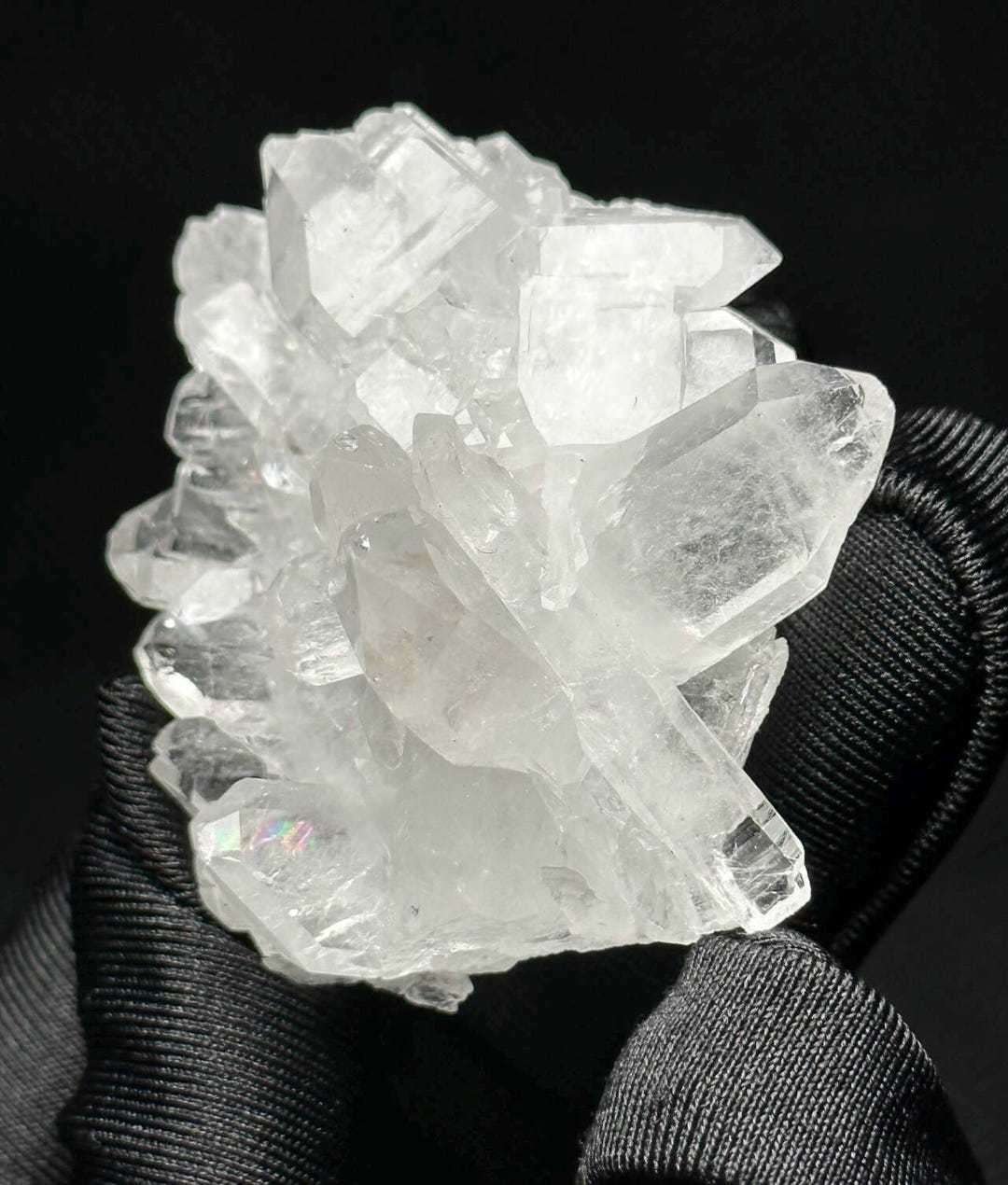 Natural Clear Faden Quartz/himalayan Rainbow Crystal/elestial Quartz ...