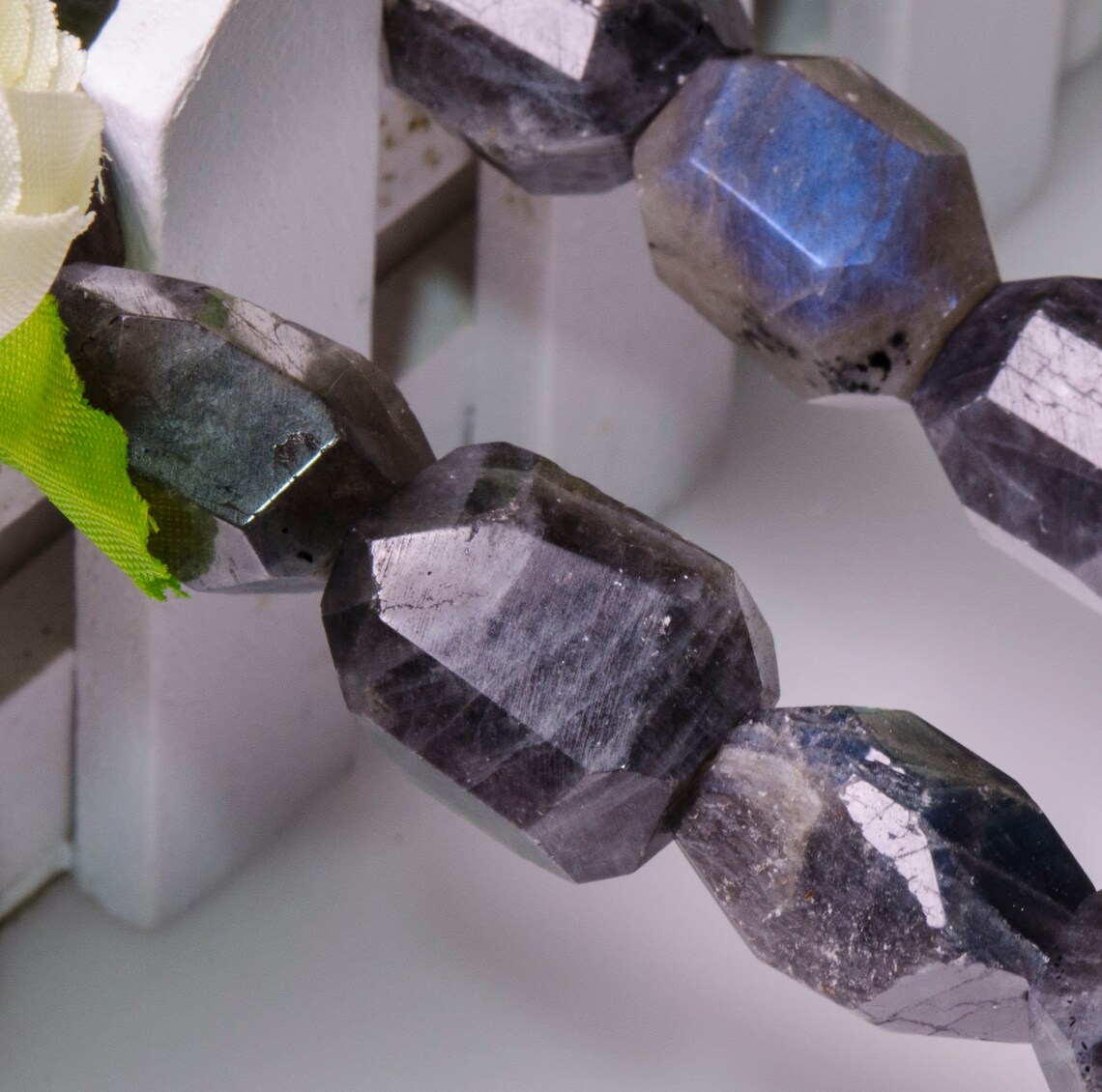 Wholesale Labradorite Natural Stone Cuboid Faceted Nugget - Etsy