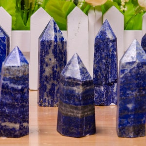 Wholesale Lapis Lazuli Tower Rare Beautiful Natural Gemstone Blue Stone ...