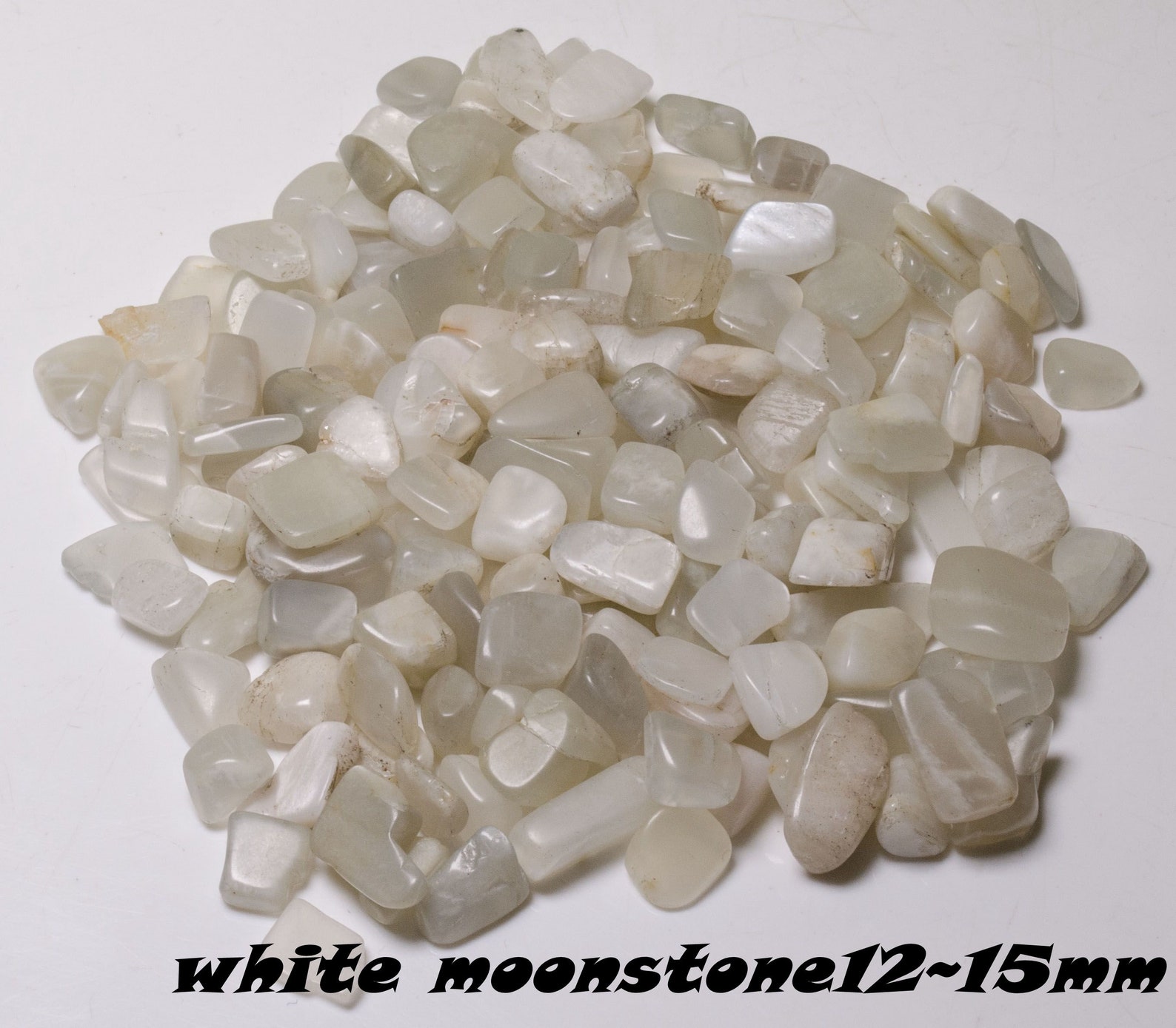 Bulk Lot White Moonstones Gemstone/undrilled Tumbled - Etsy