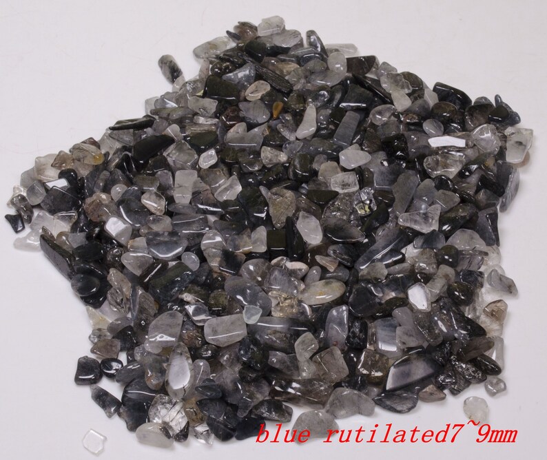 Bulk Lot Blue Rutilated /natural Gemstone/tumbled Loose | Etsy