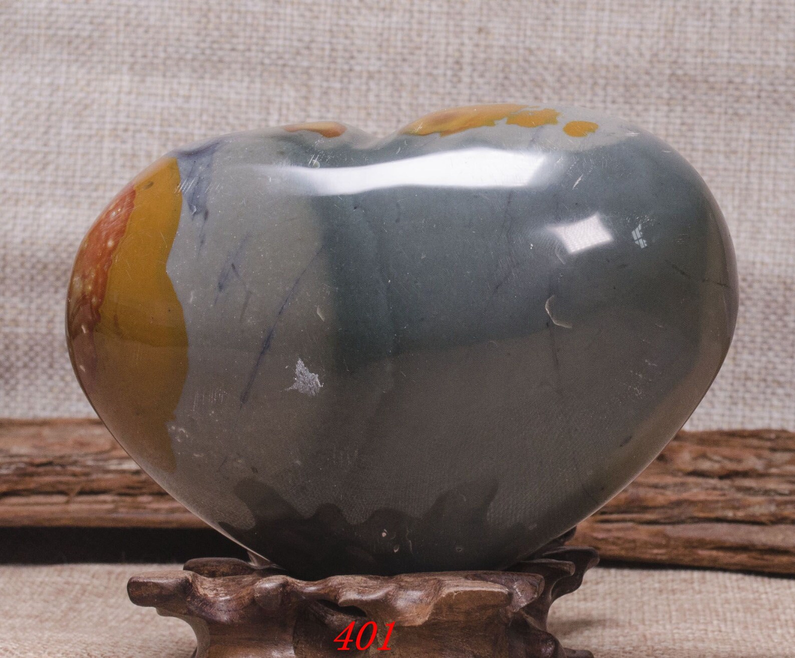 1PC Ocean Stone Heart Beautiful Natural Gemstone Love Stone | Etsy