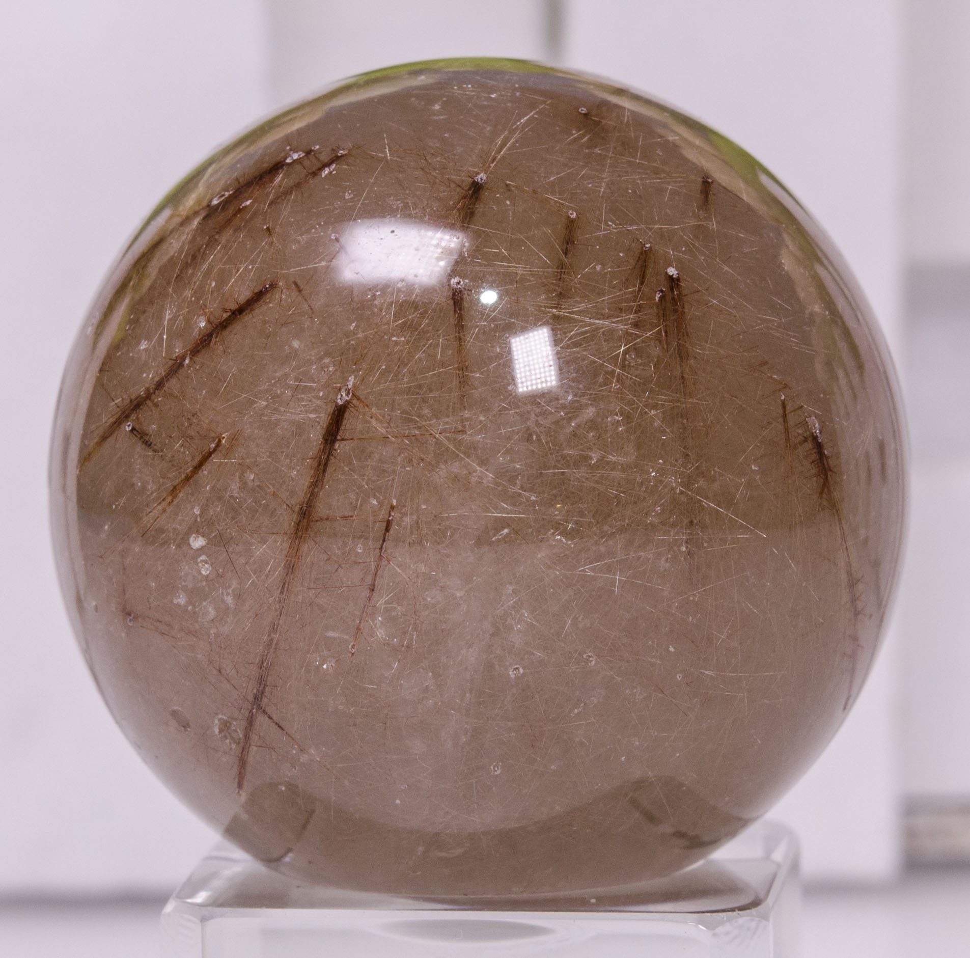 Rare Golden Rutilated Quartz Sphere Beautiful Natural Quartz | Etsy