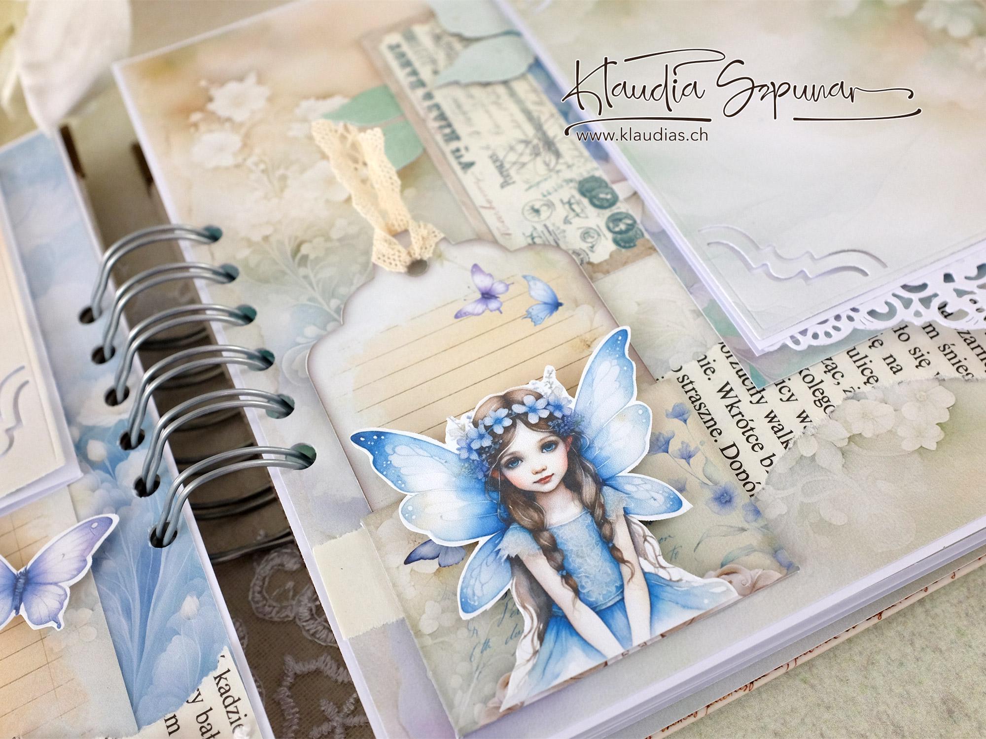 Watercolor Blue Fairies Printable Graphics - Etsy