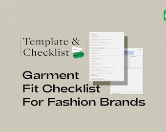 Garment Fit Session Prep Checklist for Fashion Designers – Google ...