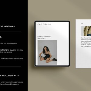 Fashion Lookbook Template – Canva & Indesign - Etsy