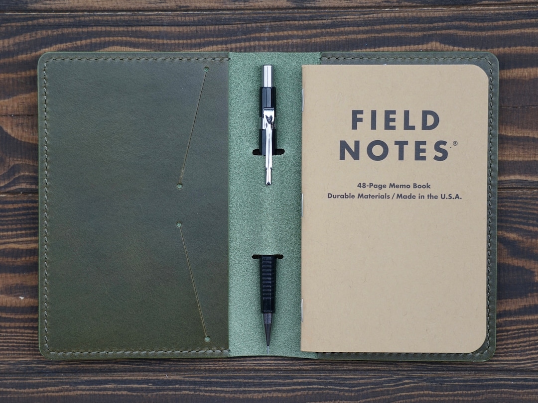 Field Notes Cover, Personalized Field Notes Cover, Leather Field Notes ...