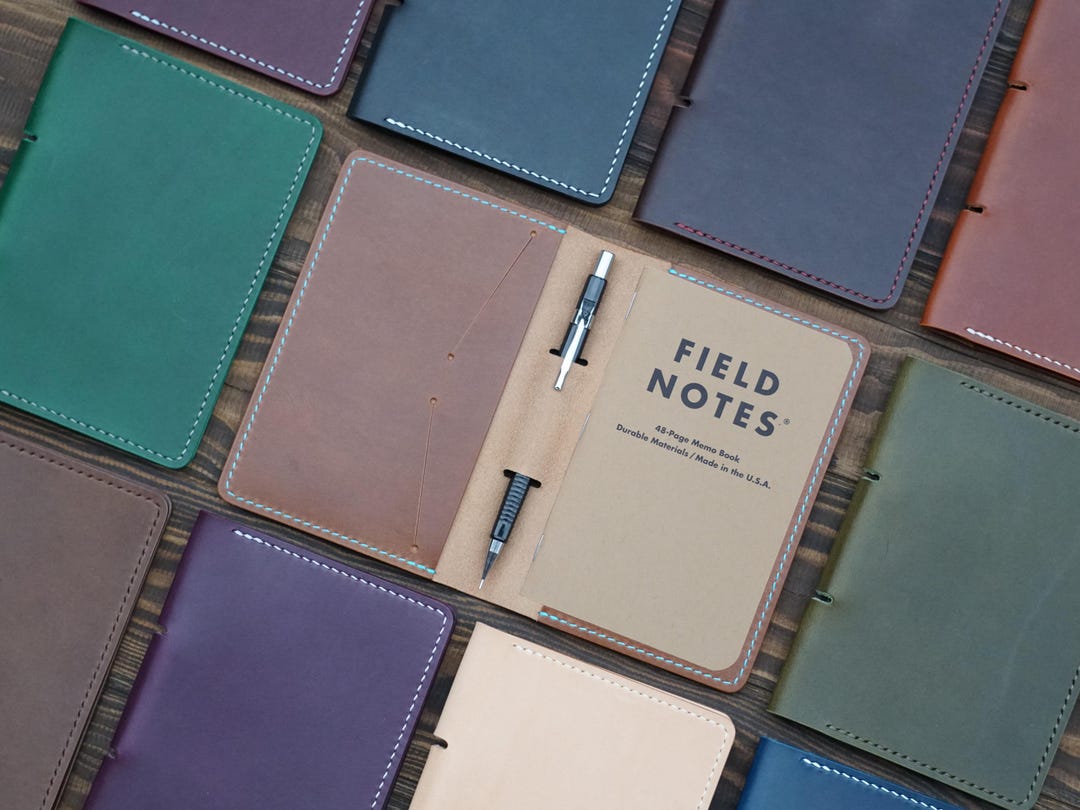 Field Notes Cover, Personalized Field Notes Cover, Leather Field Notes ...