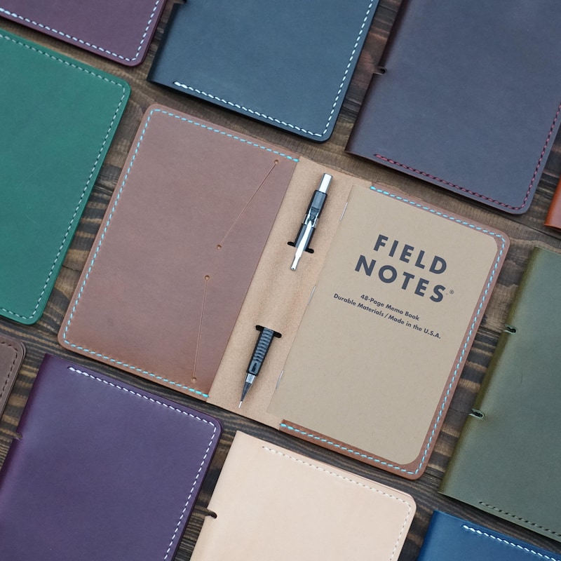 Leather Field Notes - Etsy