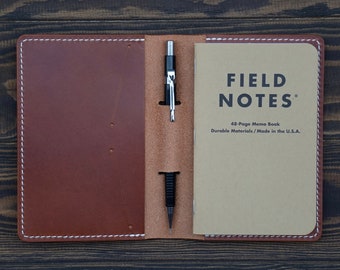 Field Notes Cover, Personalized Field Notes Cover, Leather Field Notes ...