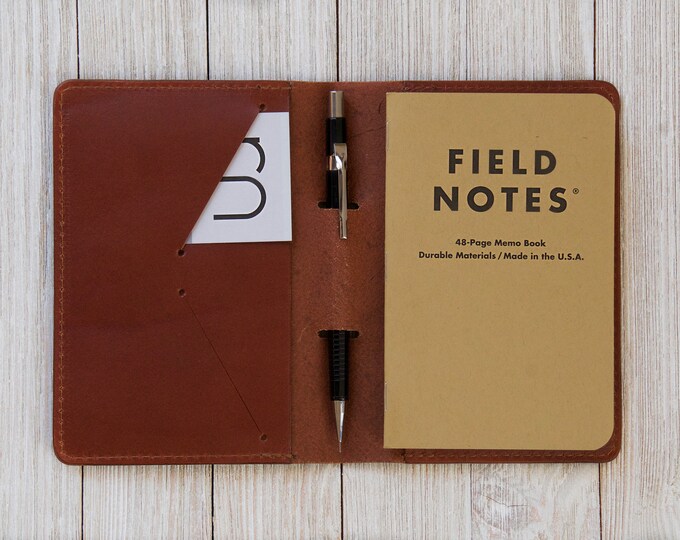 Field Notes Cover Personalized Field Notes Cover Leather - Etsy