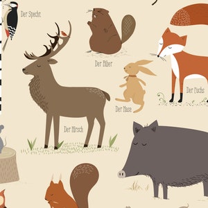 Animals of the Forest, Poster A3 - Etsy