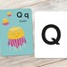 Animal Alphabet: Q Like Qualle - Etsy