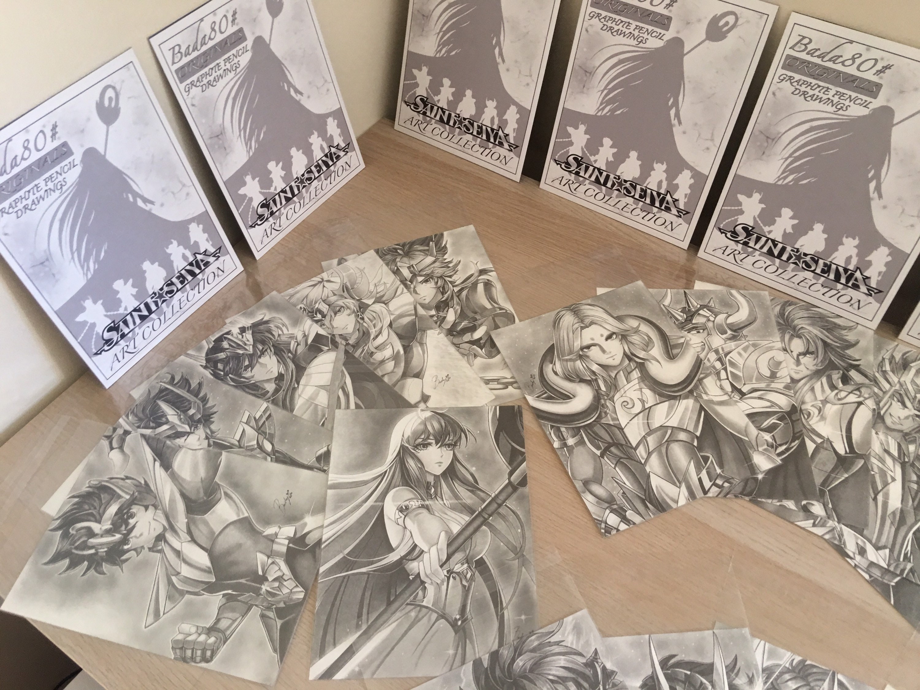 Saint Seiya-original Graphite Pencil Drawing of Taurus | Etsy