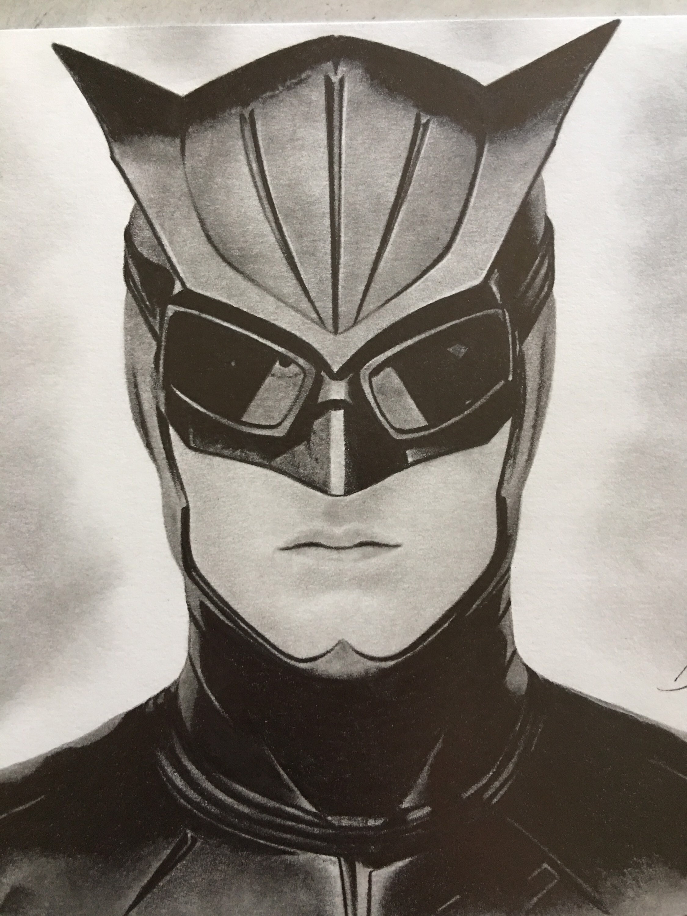 Watchmen Art Collection-original Graphite Pencil Drawing of Nite Owl - Etsy