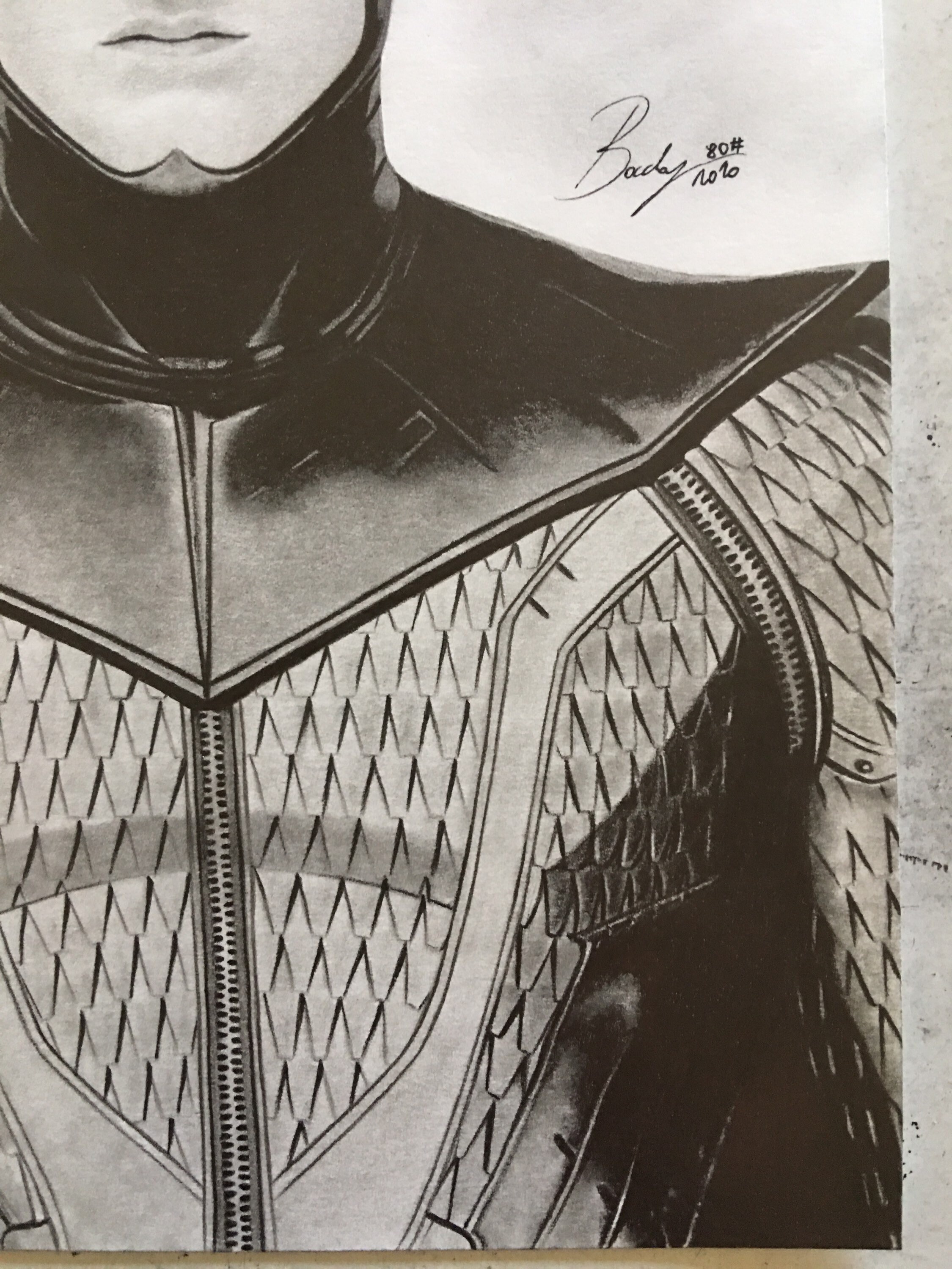 Night Owl Watchmen Drawing