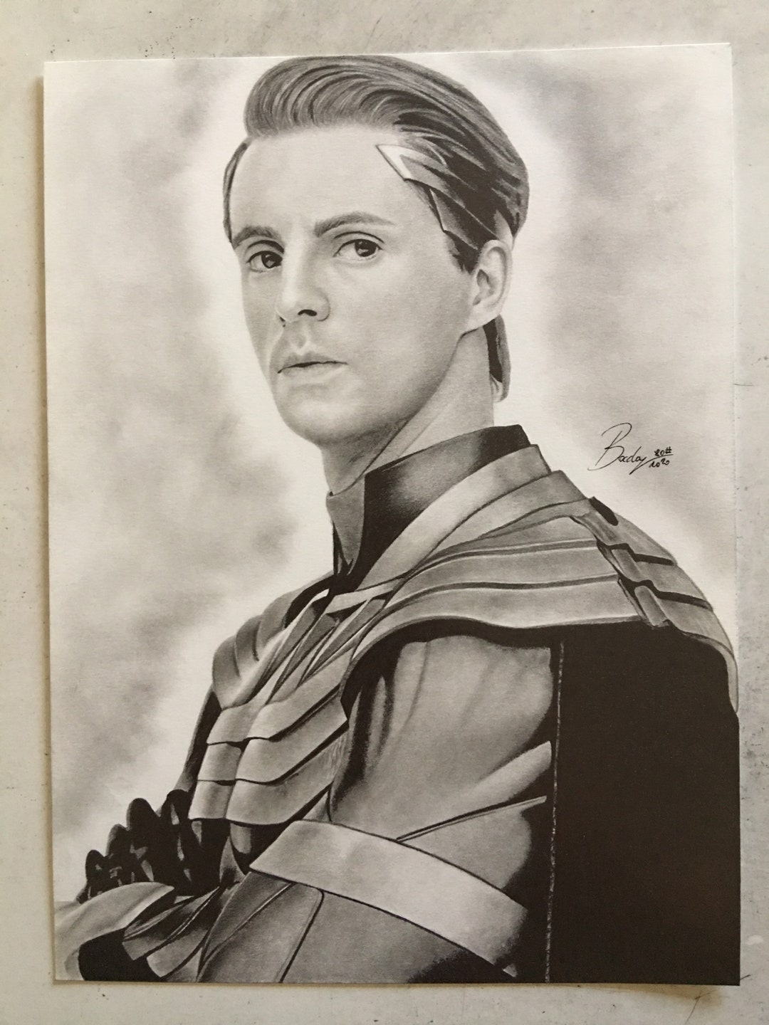 Watchmen Art Collection-original Graphite Pencil Drawing of - Etsy