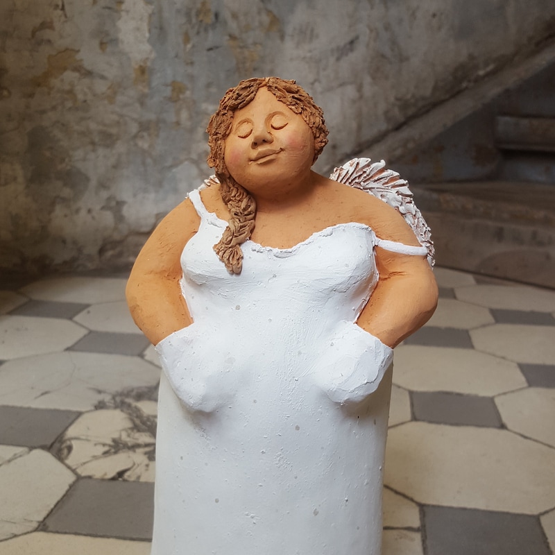 Pottery Angels - Etsy
