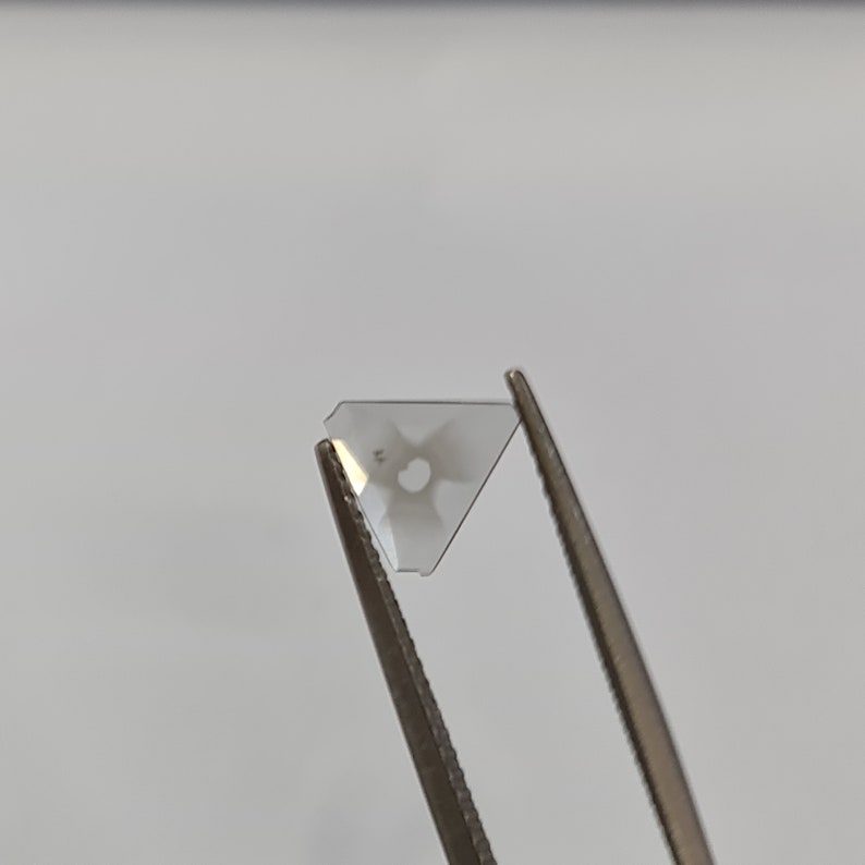 Rare Trapiche Diamond Slice: Triangle Cut, 0.22ct Collector's Gem - Etsy