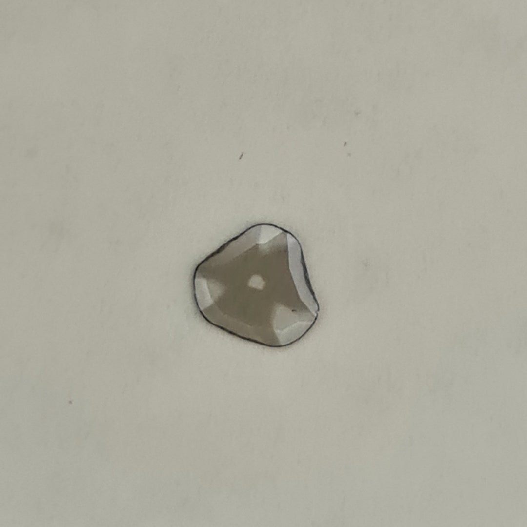 Trapiche Diamond. Rare Collectable. Trapiche Diamond Slice. 0.12ct ...