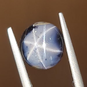 Natural Star Spinel, 6 Ray Star. No Treatment. 3.10ct. Rare Collectors ...