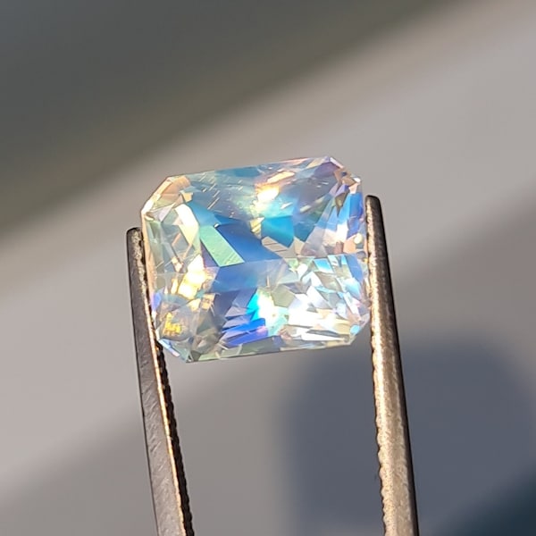 Faceted Moonstone - Etsy