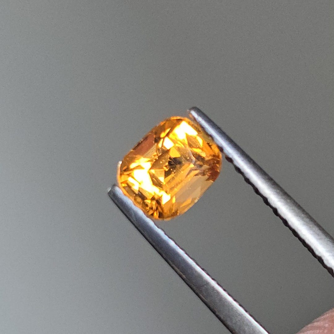 Spessartite Garnet, 0.97ct. Rare Color. Mandarin Garnet. CD2050 - Etsy